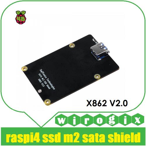 Jual Raspberry Pi - M.2 SATA SSD Shield - Kab. Bandung - wirogix ...