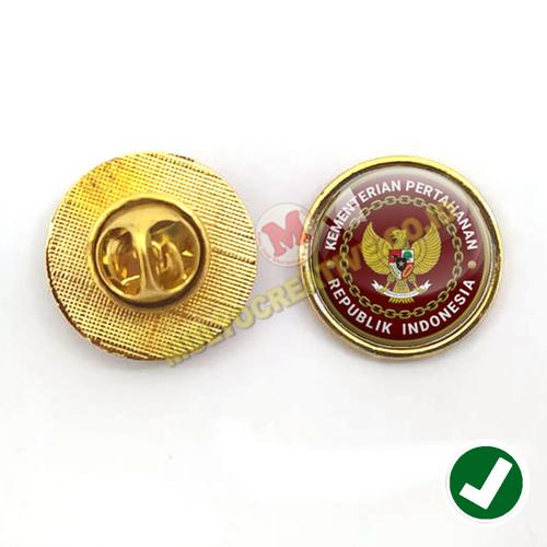 Jual Pin Bros Logo Kementerian Pertahanan Lencana Logo Kemhan Baru ...