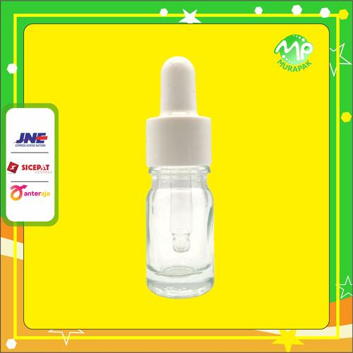 Jual BOTOL PIPET 5ml KACA BENING TEBAL Ring Mulus - Putih - Kab ...