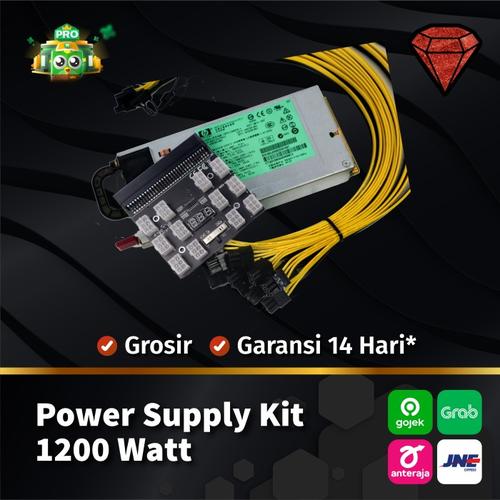 Jual Power Supply Server 1200W - PSU Server Mining - 12 Slot, Standar ...