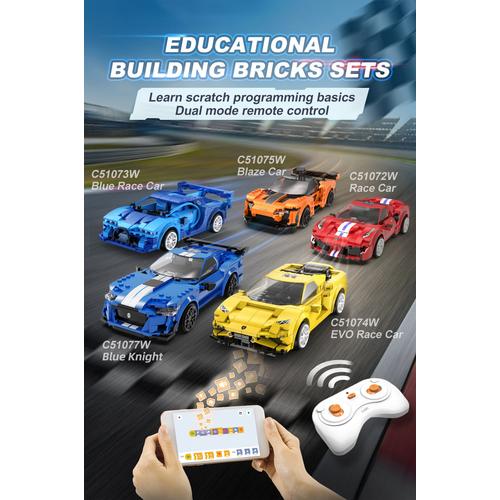 Jual CaDA RC Programmable sports car models Bricks R/C 1:24 Race Car ...