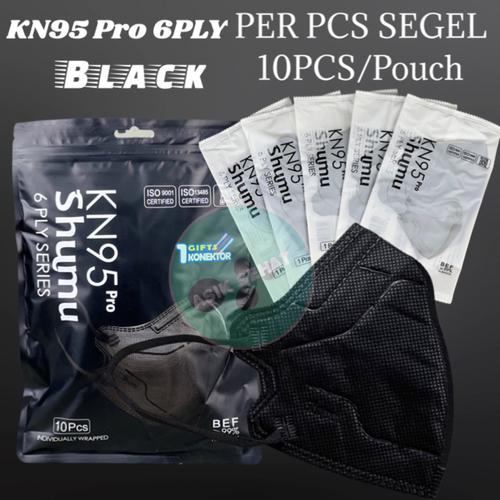 Jual ( Shumu ) Masker KN95 PRO ISI 10 PCS 6PLY SEGEL PER PCS - KEMENKES ...