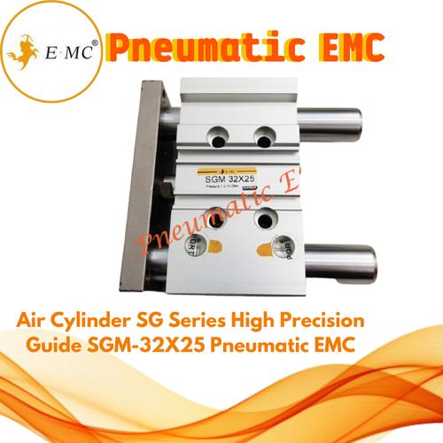 Jual Air Cylinder SG Series High Precision Guide SGM-32X25 Pneumatic ...