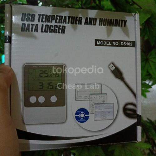 Jual Thermohygrometer USB Temperature Dan Humidity Data Logger - Kota ...