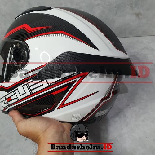 Jual Spoiler Helm FullFace Zeus 811 / 611 ANTI PATAH - HITAM TRNSPARAN ...