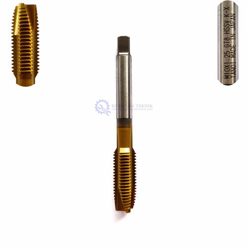 Promo HAND TAP M10 x 1.25 TAP MESIN M10 x 1.25 UNTUK DRAT 14 BAUT HSSV ...