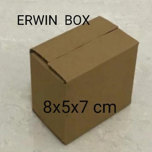 Jual Kardus box uk. 8x5x7 cm karton packing polos baru ST - Jakarta ...