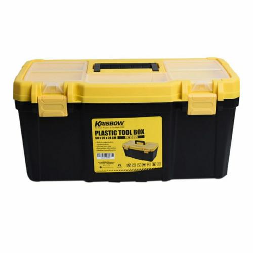 Jual Toolbox Plastik Krisbow 50x26x24 cm / Krisbow kotak Perkakas - Kab. Bekasi - Zami Tools ...
