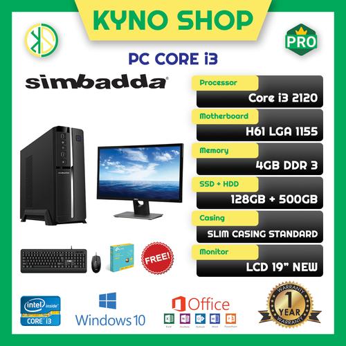 Jual Mini PC Rakitan Core i3 Lengkap ( Untuk Office , Admin , Sekolah ...