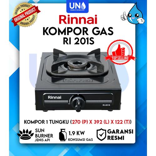 Jual Rinnai Kompor Gas 1 Tungku RI 201 S / RI-201 S / RI201S - Jakarta ...