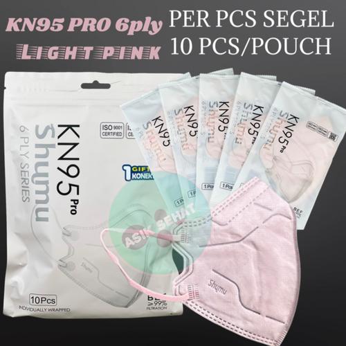 Jual ( Shumu ) Masker KN95 PRO ISI 10 PCS 6PLY SEGEL PER PCS - KEMENKES ...