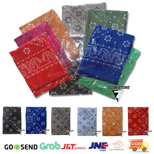 Jual masker slayer bandana saputangan motif batik - Biru Benhur - Kota ...
