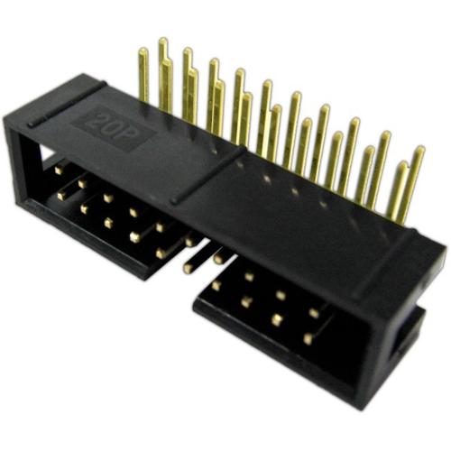 Jual PCB Header Male with Housing 20Pin Right Angle - Kota Surabaya ...