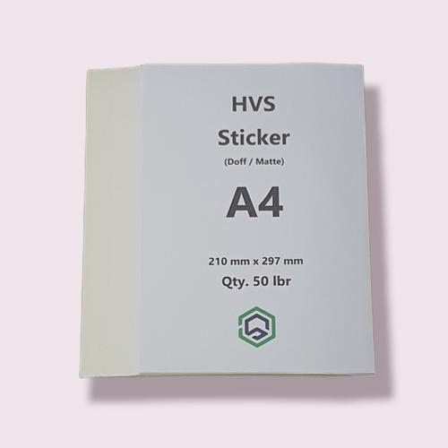 Jual Kertas HVS Sticker Stiker A4 Label Pengiriman Doff / Matte - Kota ...