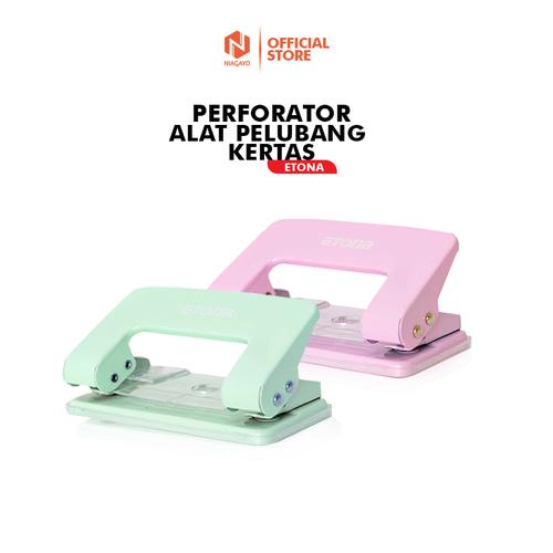 Jual Perforator Alat Pembolong Kertas 2 Lubang Etona No 30 Macam Warna ...
