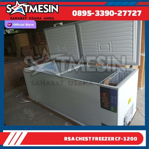 Promo RSA CHEST FREEZER CF-1200 / CF1200 PUTIH 1500 LITER Cicil 0% 3x ...