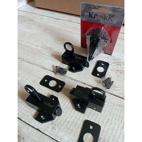Jual spring knip jendela grendel hitam matt powder coating minimalis ...