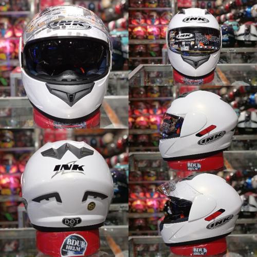 Jual INK HELM CL 1 SOLID ALL VARIAN WARNAH - Putih, L - Kab. Bekasi ...