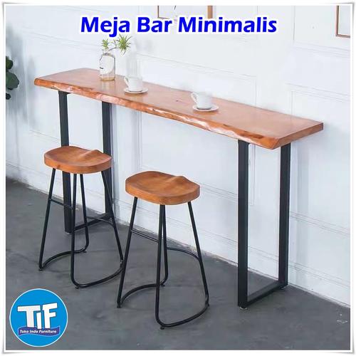Jual Set Bar Table Minimalis Meja Kursi Bar Terbaru Simple - Kab ...