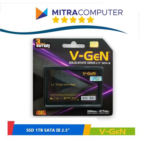 Jual SSD V-GeN SATA III Solid State Drive Vgen 128GB 256GB 512GB 1TB ...
