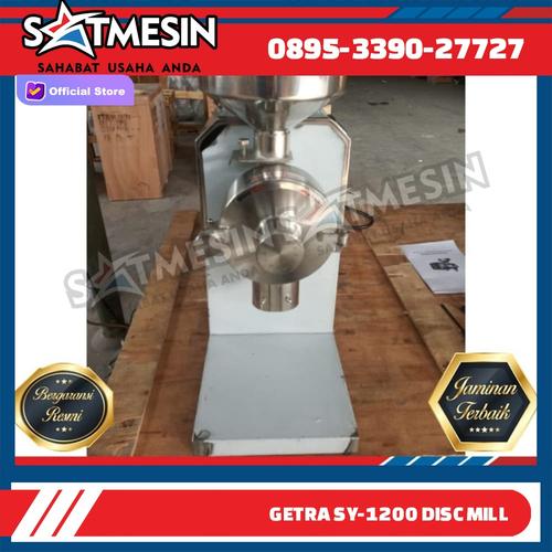 Promo GETRA SY-1200 Disc Mill Mesin Penepung Khusus Bahan Kering Untuk ...