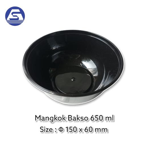 Jual Japanpack/ Bowl/ Mangkok Bakso Hitam 650 ml - 48 pcs/pack - Kota ...