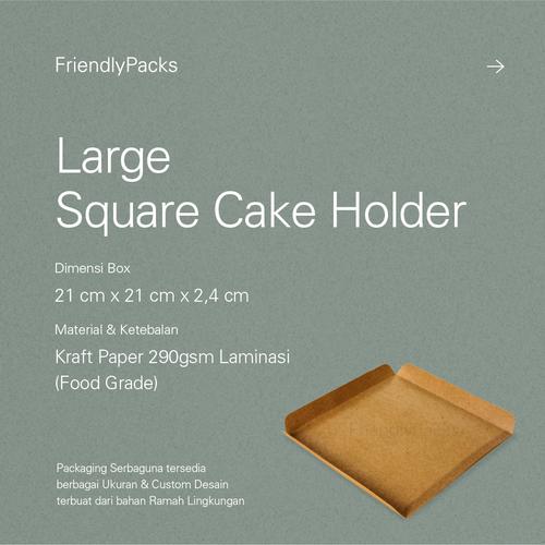 Promo Large Cake Holder / Tatakan Sekat Cake Box / Tray Partisi Kue ...