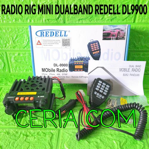 Jual RADIO RIG MINI DUALBAND REDELL DL-9900 25WATT RIG MINI REDELL DL ...