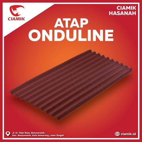 Jual Atap Onduline / Atap Bitumen Onduline Panjang 2 meter - Kota ...