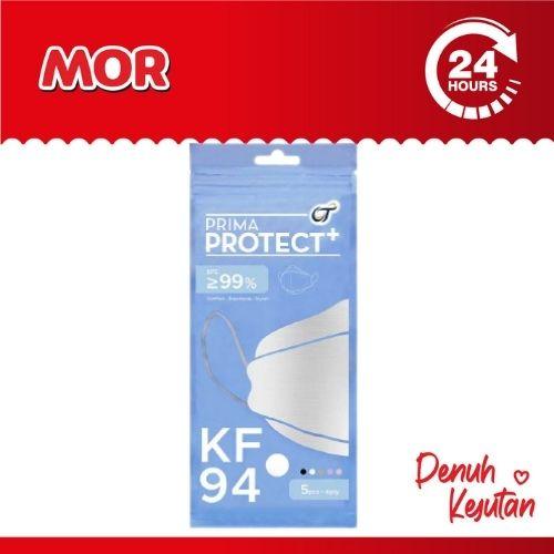Jual PRIMA PROTECT+ Masker KF94 Face Mask - 1 Pack isi 5 Pcs - 4ply ...