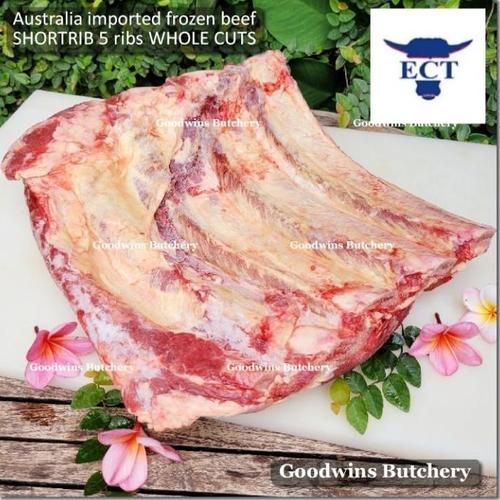 Jual 5Kg Beef Rib Shortrib Frozen Australia Ect Short Rib 5Ribs Whole ...