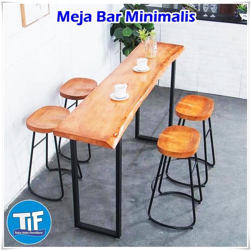 Jual meja bar minimalis kayu jati custom - Kab. Jepara - Toko Indo ...
