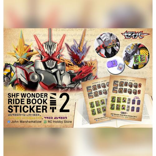 Jual Custom Sticker SHF Wonder Ride Book Detail Kamen Rider Saber Set 2 ...