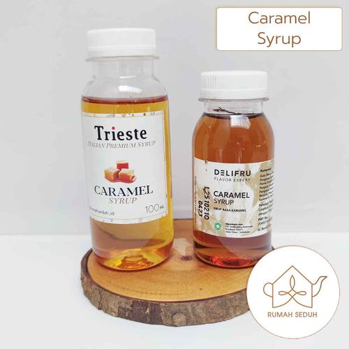 Jual Sirup Karamel Trieste 100mL - Caramel Italian Syrup -Sirup Perasa ...
