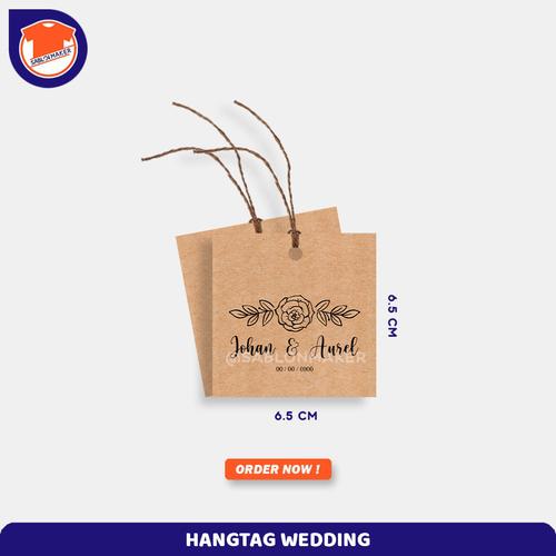 Jual Hangtag Wedding Pernikahan Label Souvenir Gift Parcel Nikahan ...