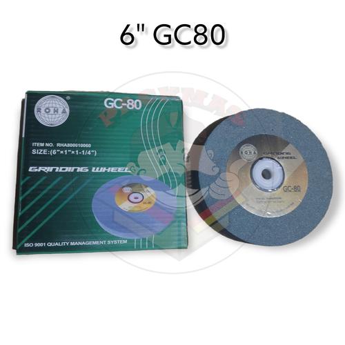 Jual ROHA Batu Gerinda Duduk / Batu Asah / Batu Poles 6" 8" GC-100 GC-80 - 6" GC100 - Kota ...