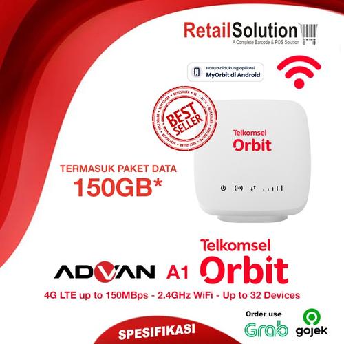 Jual Telkomsel Orbit ADVAN A1 Modem 4G WiFi High Speed - Kota Bandung ...