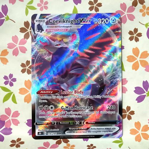 Jual corviknight VMAX V MAX RRR s8b | 116/184 pokemon tcg indonesia ...