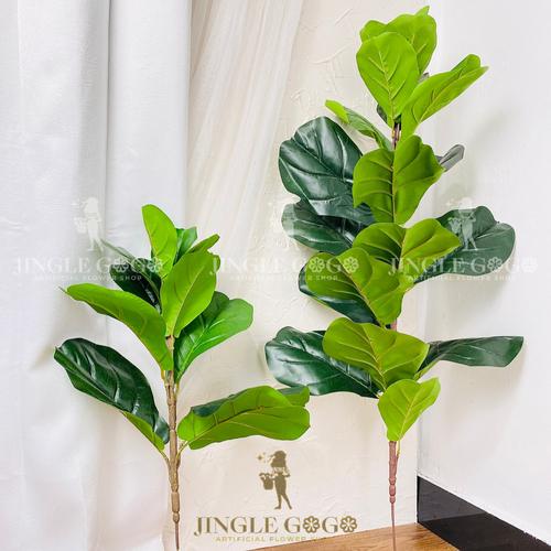 Jual Pohon Daun Ketapangan Batang Artificial Tanaman Real Touch Dekor ...