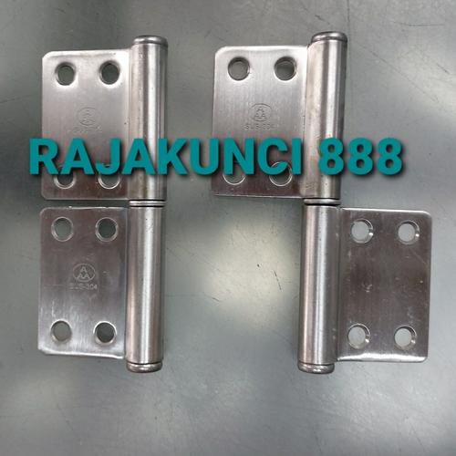 Jual Engsel bendera stainless 4in AAA / Engsel stainless / Engsel ...
