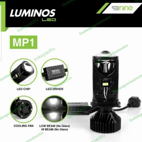 Jual lampu led H4 model projector pnp luminos mp1 super terang ...