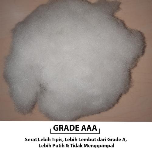 Jual Dacron / Dakron / Kapas / Silikon / Silicon / ISI BANTAL 1KG GRADE ...