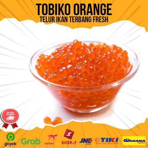 Jual Tobiko Orange Fresh - Telur Ikan Terbang - Fly fish Roe Sushi Fresh - 1 kg - Jakarta Utara ...