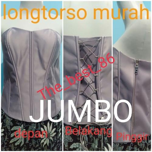 Jual kamisol satin/longtorso/bustier/kemben/kebaya/jumbo/cod - tali 2 ...