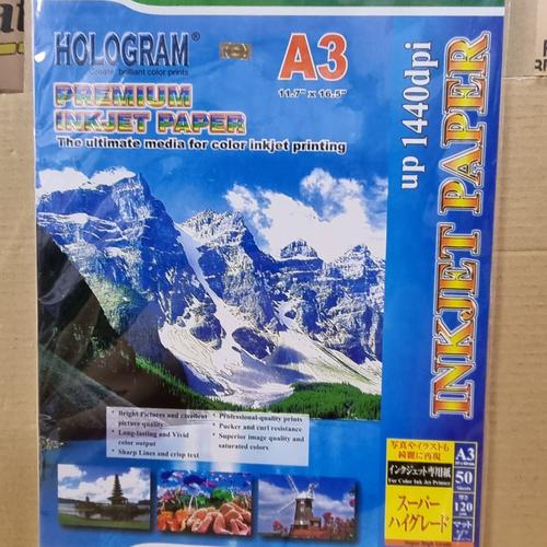 Jual Inkjet paper A3 120gsm isi 50lembar - Jakarta Utara - kasionokass ...