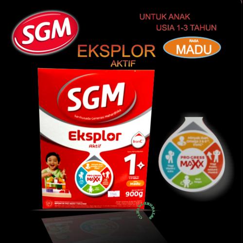 Jual SUSU SGM EKSPLOR aktif 1 plus / susu pertumbuhan 1-3 tahun 900gram - Vanilla - Jakarta ...