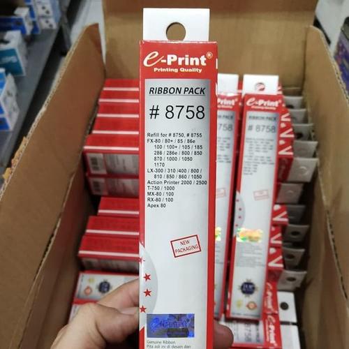 Jual Ribbon Pack Eprint LX300/Refill Pita E Print LX310/E-print 8758 LX ...