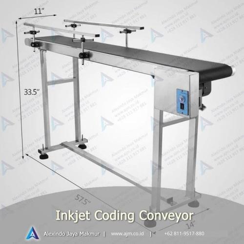 Jual Inkjet Coding Conveyor - Mesin Coding, Expired Date, Barcode, QR ...