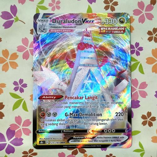 Jual duraludon VMAX V MAX RRR s8b | 123/184 pokemon tcg indonesia ...