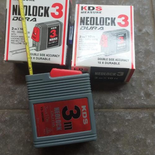 Jual Meteran Rol NeoLock 3 meter x 10 ft KDS maesure japan - Jakarta ...